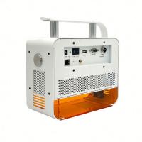 China Guarantee  100% Good Quality Portable Desktop Date Logo Code Uv Laser Printer Fiber Laser Marking Machine for sale
