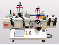 China Cheap Price Fully Auto High Speed Labeling Machine with Conveyor Bottle Sticker Labeling Machine SMTBJ-50 with CE for sale