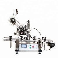 China Factory Price High-Accuracy Labeling Machine for Flat Bottles, Boxes, Cards,Bags - Top&Bottom Self-Adhesive Sticker Labeler for sale