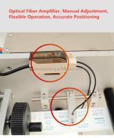 China Factory Price Top and Bottom Labeling Machine Square Bottle Flat Surface Adhesive Label Dispenser Machine Label Stripper for sale