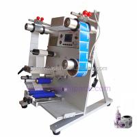 China High Precision Double Side Cosmetic Wine Bottle Labeling Machine, Front & Back Adhesive Sticker Applicator for Round Bottle for sale