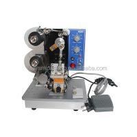 China Electric Semi-Automatic Date Stamping Numbering Printing Machine New Condition Core Engine for Bags Foil Film for sale