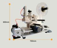 China Low Cost Flat Surface Square Bottle Labeling Machine Box &Bag Label Sticker for Small Business for sale