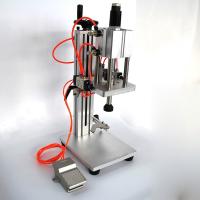 China Perfume Collar Cap Closing Machine, Perfume Aluminium Cap Pressing Machine SM-180 for sale