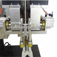 China Semi Automatic Plastic Mist Trigger Spray Bottles Capping Machine, Sprayer Pump Capping Machine for sale