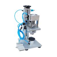 China 2024 China Pneumatic Perfume Ring Cap Seal Low Price Collaring Machine for sale