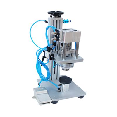 China 2024 China Pneumatic Perfume Ring Cap Seal Low Price Collaring Machine for sale