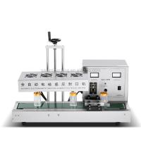 China Continuous Electromagnetic Induction Bottle Sealer Semi-Automatic Food Beverage Packing Machines 50mm to 120mm for sale