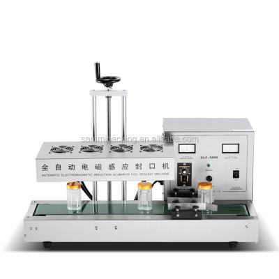 China Continuous Electromagnetic Induction Bottle Sealer Semi-Automatic Food Beverage Packing Machines 50mm to 120mm for sale