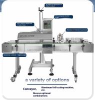 China Automatic Electromagnetic Induction Sealing Machine Plastic Juice Bottle Aluminum Foil Sealing Machine Bottle Can Sealer for sale