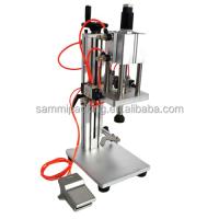 China High Quality Perfume Collar Cap Closing Machine Aluminium Cap Pressing Machine SM-180 for sale