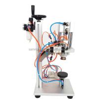 China Hot Sale CH-200 Semi-automatic Perfume Bottle Crimper/ Pneumatic Perfume Capping Machine With Good Price for sale