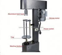 China New Design DK-50 Semi-Automatic Wine Bottle Aluminum Ropp Screw Cap Sealing Capping Machine for sale