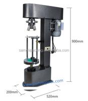 China New Design DK-50 Semi-Automatic Wine Bottle Aluminum Ropp Screw Cap Sealing Capping Machine for sale