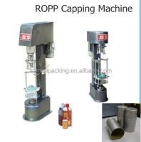China High Quality Aluminum Lid Capping Machine Metal Cover Ropp Capping Machine for Wine Wisky Bottles for sale