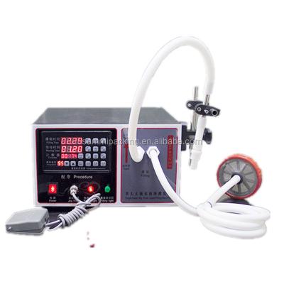 China Food Grade Small Liquid Filling Machine  Semi-automatic 304 Stainless Steel for Juice, Honey, Oil, Soda Water 17L/min for sale