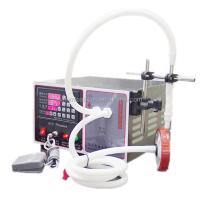 China Food Grade Small Liquid Filling Machine  Semi-automatic 304 Stainless Steel for Juice, Honey, Oil, Soda Water 17L/min for sale