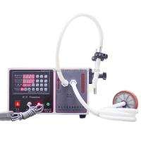 China Food Grade Small Liquid Filling Machine  Semi-automatic 304 Stainless Steel for Juice, Honey, Oil, Soda Water 17L/min for sale