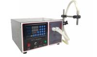 China Food Grade Small Liquid Filling Machine  Semi-automatic 304 Stainless Steel for Juice, Honey, Oil, Soda Water 17L/min for sale