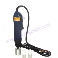 China Portable Hand Held Electric Bottle Capping Machine Automatic With Security Ring Plastic Bottle Capper Sealing Tool for sale
