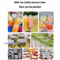 China High Quality Pet Can Sealing Machine Automatic Plastic Can Sealer Machine Drink Can Sealing Machine Factory Price for sale