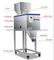 China 50-999g Large Capacity Quantitative Sub Loading Machine Food Grains Rice Tea Packing Washing Powder Weighing Filling Machine for sale