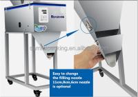 China 50-999g Large Capacity Quantitative Sub Loading Machine Food Grains Rice Tea Packing Washing Powder Weighing Filling Machine for sale