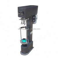 China Semi-Automatic Single Head ROPP Aluminium Cover Liquor Glass Wine Bottle Screw Locking Capping Machine for sale