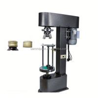 China Easy Operate Semi Automatic Ropp Capping Machine Whisky Liquor Screw Capper for Glass Bottle Wine Bottle Lid for sale