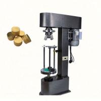 China DK-50 New Design Semi-Automatic Wine Bottle Sealing Machine with Aluminum Ropp Cap Pneumatic Drive for sale
