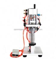 China High Quality Semi-Automatic Pneumatic Corking Machine for Perfume Bottles for Food Medical Beverage Chemical Applications for sale