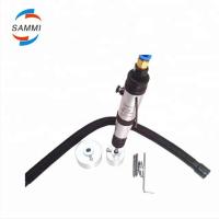 China Portable Pneumatic Single Head Screw Pet Bottle LId Lock Capping Machine for Plastic Screw for sale
