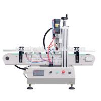 China Factory Direct Sales New Design Pneumatic Tabletop Automatic Trigger Spray Capper Machine Plastic Bottle Jar Capping Machine for sale