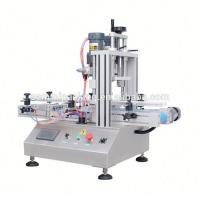 China Factory Direct Sales New Design Pneumatic Tabletop Automatic Trigger Spray Capper Machine Plastic Bottle Jar Capping Machine for sale