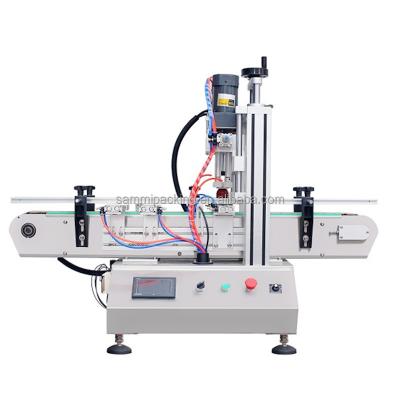China Automatic Bottle Cap Tightener Digital Torque Control Capping Machine Essential Oil Bottle Capper for sale