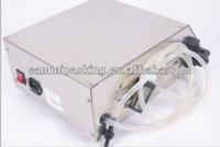 China GFK-160 Semi-Automatic Electric Single Head Manual Cup Filler Small Automatic Vacuum Beverage Water/Oil Filling Machine Wood for sale