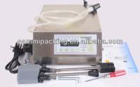 China GFK-160 Semi-Automatic Electric Single Head Manual Cup Filler Small Automatic Vacuum Beverage Water/Oil Filling Machine Wood for sale