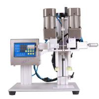 China High Quality 20mm-50mm Screw Sealing Capping Machine Semi-Automatic Electric Motor Driven for Food Application 1 Year Warranty for sale