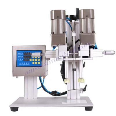 China High Quality 20mm-50mm Screw Sealing Capping Machine Semi-Automatic Electric Motor Driven for Food Application 1 Year Warranty for sale