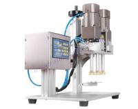 China High Quality 20mm-50mm Screw Sealing Capping Machine Semi-Automatic Electric Motor Driven for Food Application 1 Year Warranty for sale