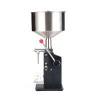 China 5-50ML Manual Honey Stick Cream Yogurt Jam Filling Machine Manual Filler for sale