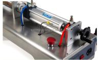 China High Efficiency Single Head Piston Liquid Filling Machine,100-1000ml Water Oil Juice Beverage Filling Machine for Bottle/can for sale
