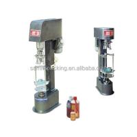 China Semi-Automatic DK50 Wine Ropp Capping Machine New Condition  Driven Motor Aluminum Lid Crimping Cover for Wine Bottles for sale