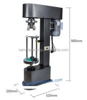 China Semi-Automatic DK50 Wine Ropp Capping Machine New Condition  Driven Motor Aluminum Lid Crimping Cover for Wine Bottles for sale