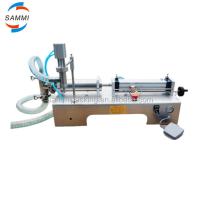 China High Quality Piston Pneumatic Liquid Filling Machine Large Capacity Liquid Filler for Soy Milk Juice Oil Detergent for sale