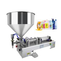China 1000ml to 5000ml  Big Volume Double Heads Thick Viscosity Liquid Filling Machine/Cream Paste Filler for sale