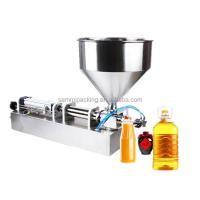 China Hot Sale Pneumatic Heating Mixing Lotion Cream Cosmetic Filling Machine for Honey Sauce Cream for sale
