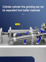 China Hot Sale Pneumatic Heating Mixing Lotion Cream Cosmetic Filling Machine for Honey Sauce Cream for sale