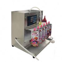 China New Product Manual Stand up Pouch With Spout Filling Capping Machine for sale