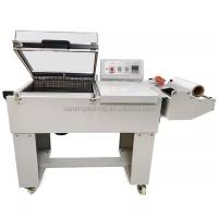China Hipac Semi Automatic 2 in 1 Plastic Shrink Flim Wrapping Machine Thermal-Shrink Sealing Packaging Machine FM-5540 for sale